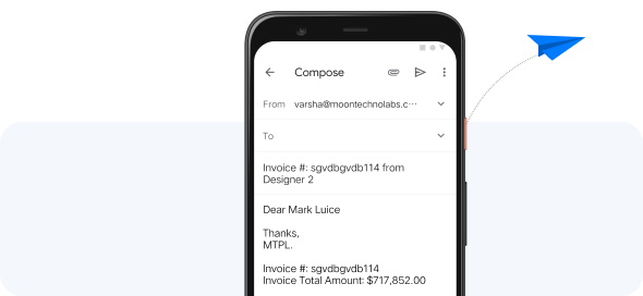 Free Online Invoice Generator App for Android - Moon Invoice